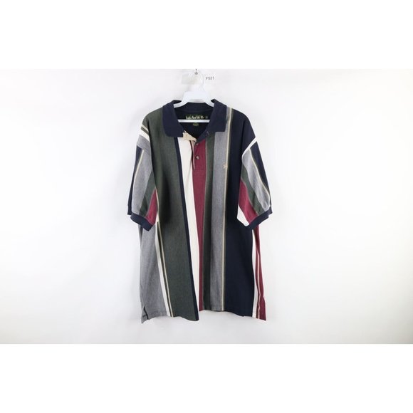 Vintage | Shirts | Vintage 9s Streetwear Mens 2xb Faded Striped Color ...